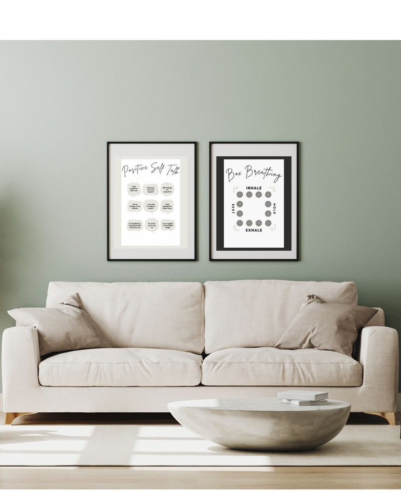 Positive Self Talk Poster: Therapy Office Decor (digital Print) - Etsy