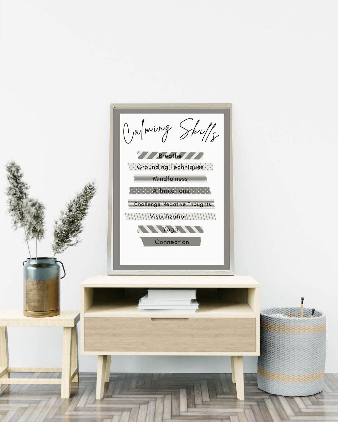 Coping Skills Therapy Poster| Therapy Office Decor | Counseling Office ...