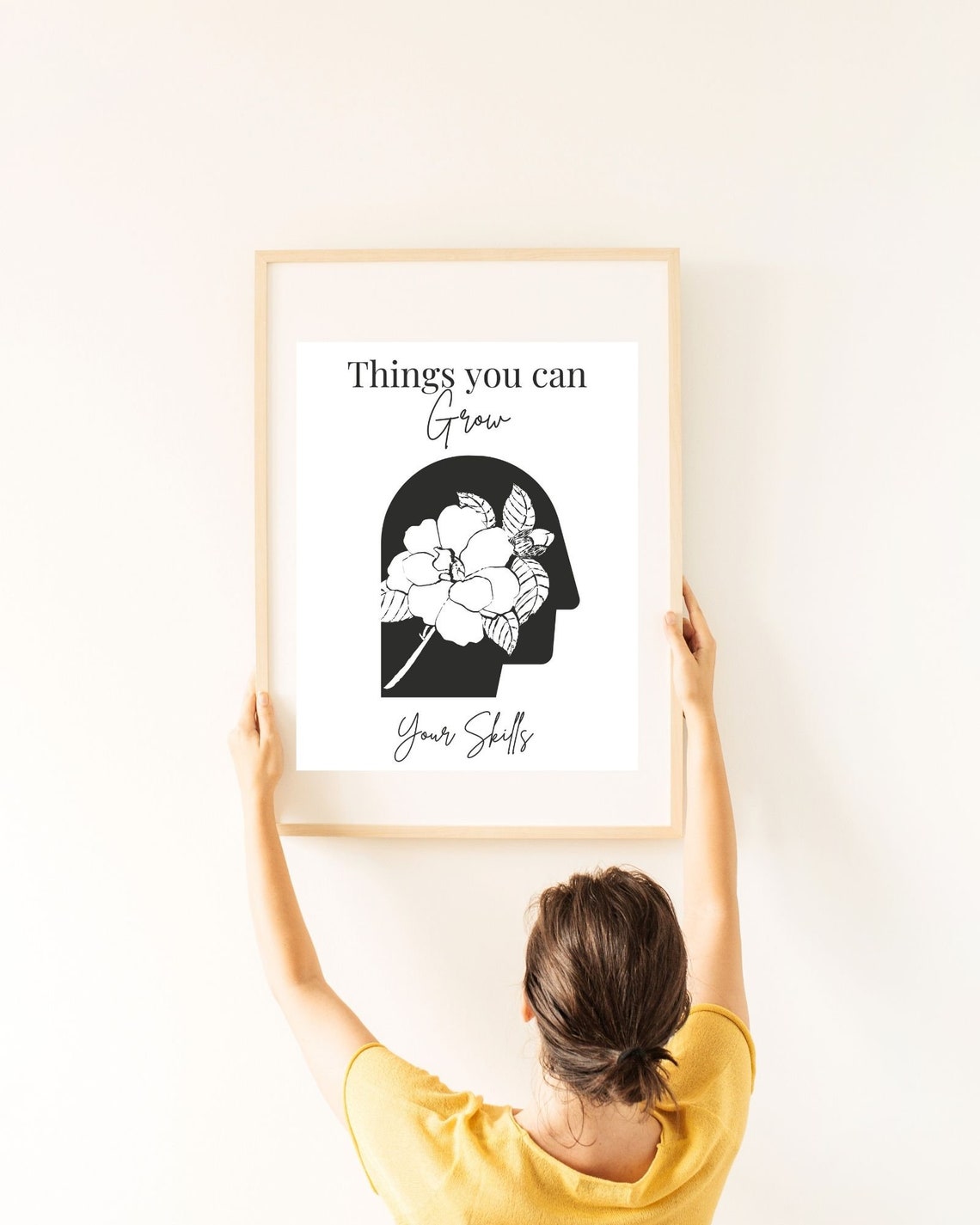 Can Grow Body Positivity Poster|therapy Office Decor| Counseling Office ...