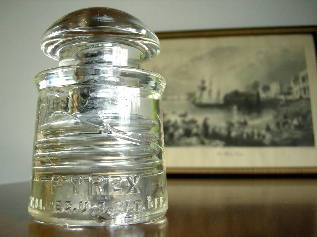 1940's Pyrex Glass Electric Insulator ~ USA - Etsy
