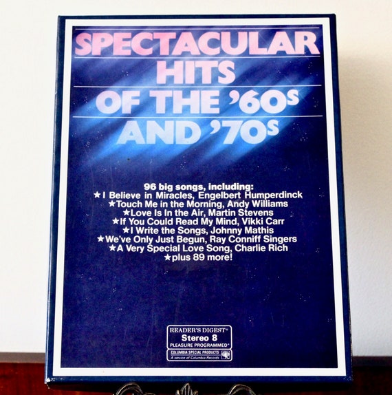 Spectacular Hits of the 60's & 70's 8-track Boxed - Etsy