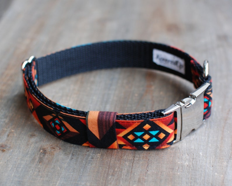 Aztec Pet Collar & Leash - Etsy