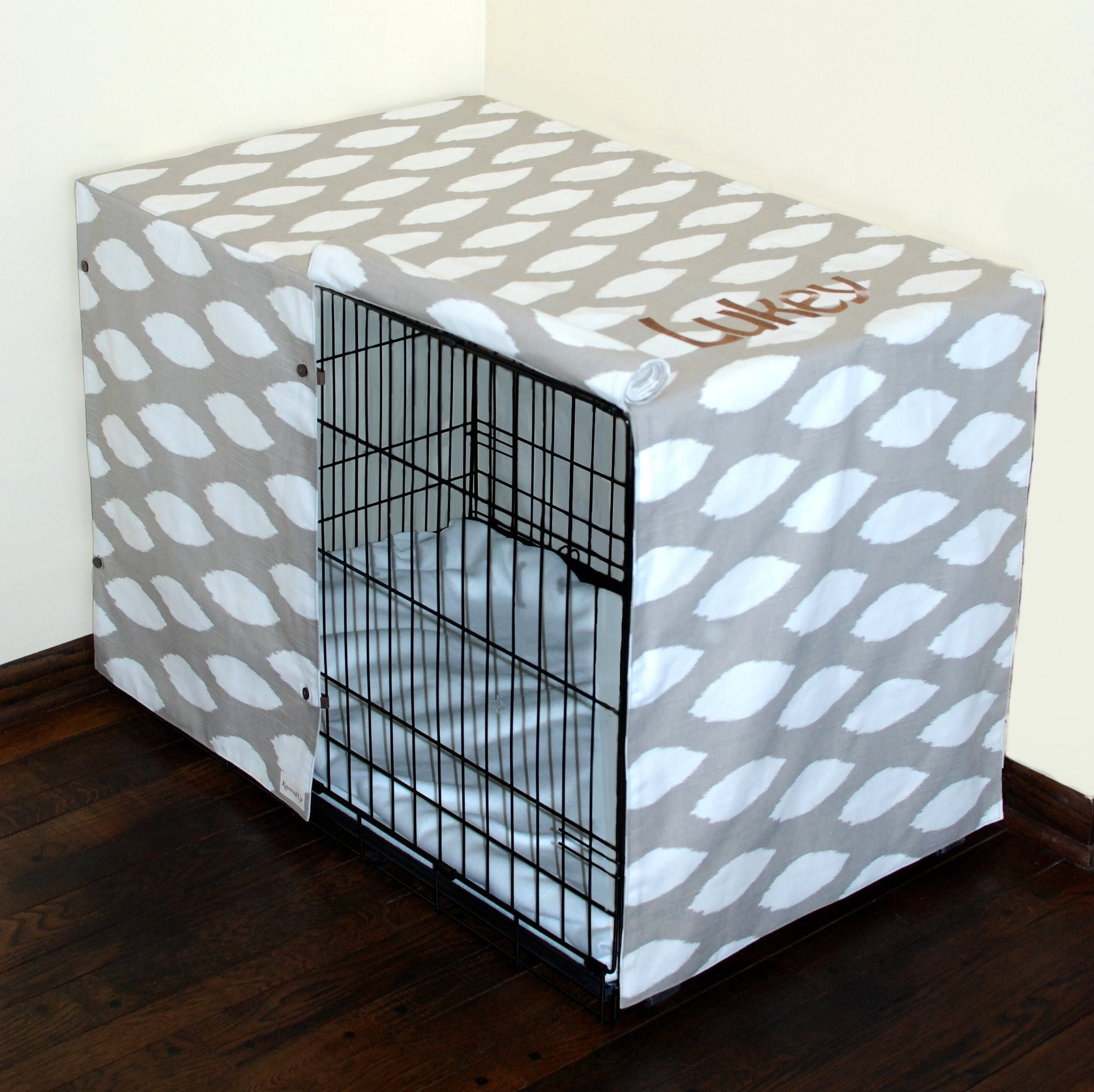 Custom Bordered Crate Cover **YOU CHOOSE FABRIC** - Etsy