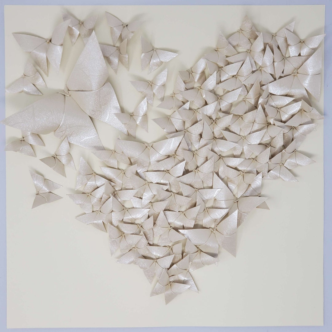 Origami Butterflies Wall Art - Etsy