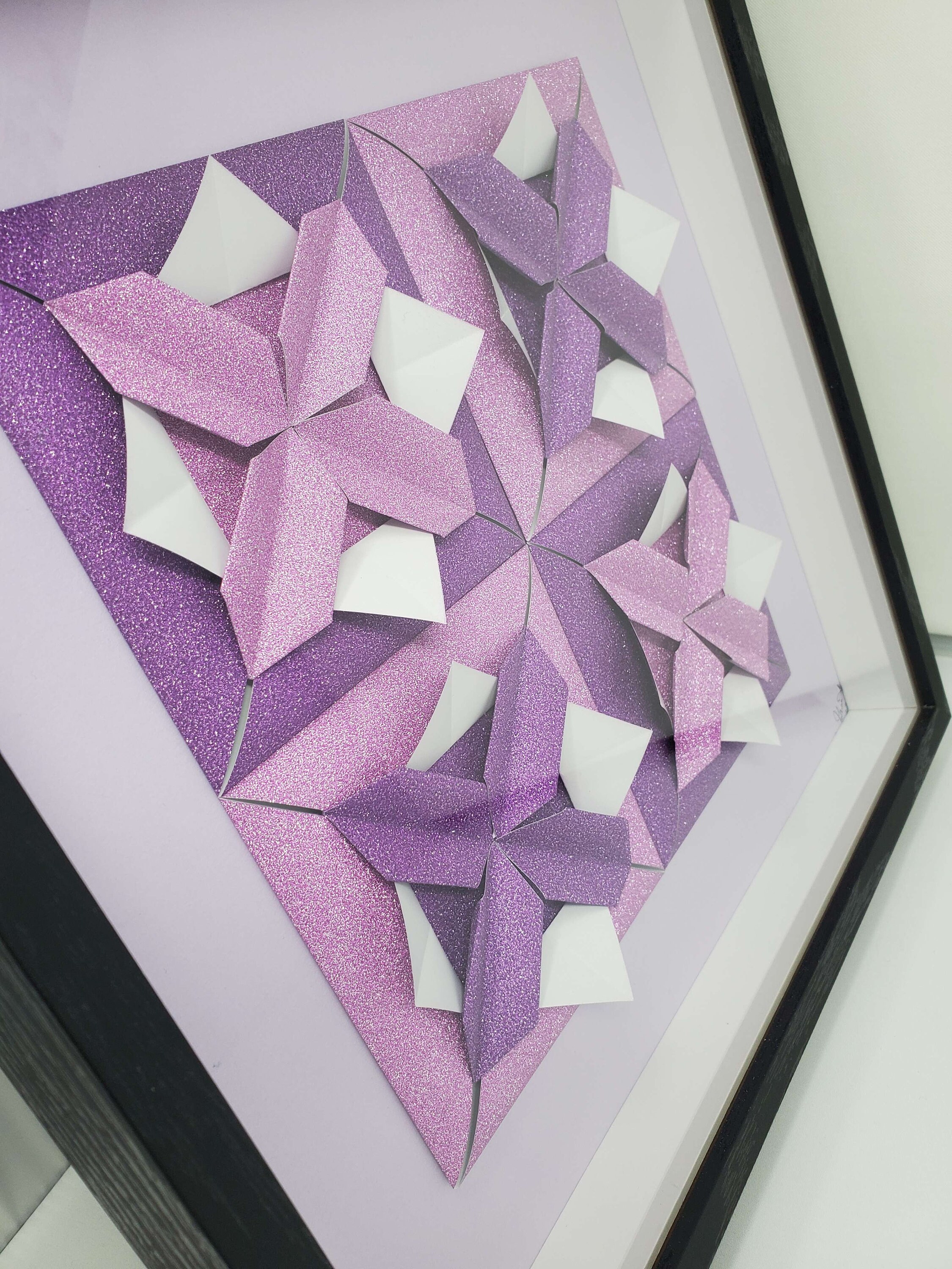 Origami Tiles Wall Art - Etsy