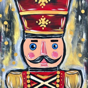 Digital Download, Nutcracker Boy Template, Paint Party, 11x14 - Etsy