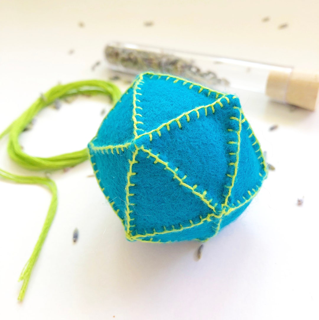 Make a Plush Virus Kit DIY Ornament Sachet Science Craft - Etsy