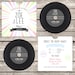 Retro 'vinyl' Record CD Wedding Invitation - Etsy