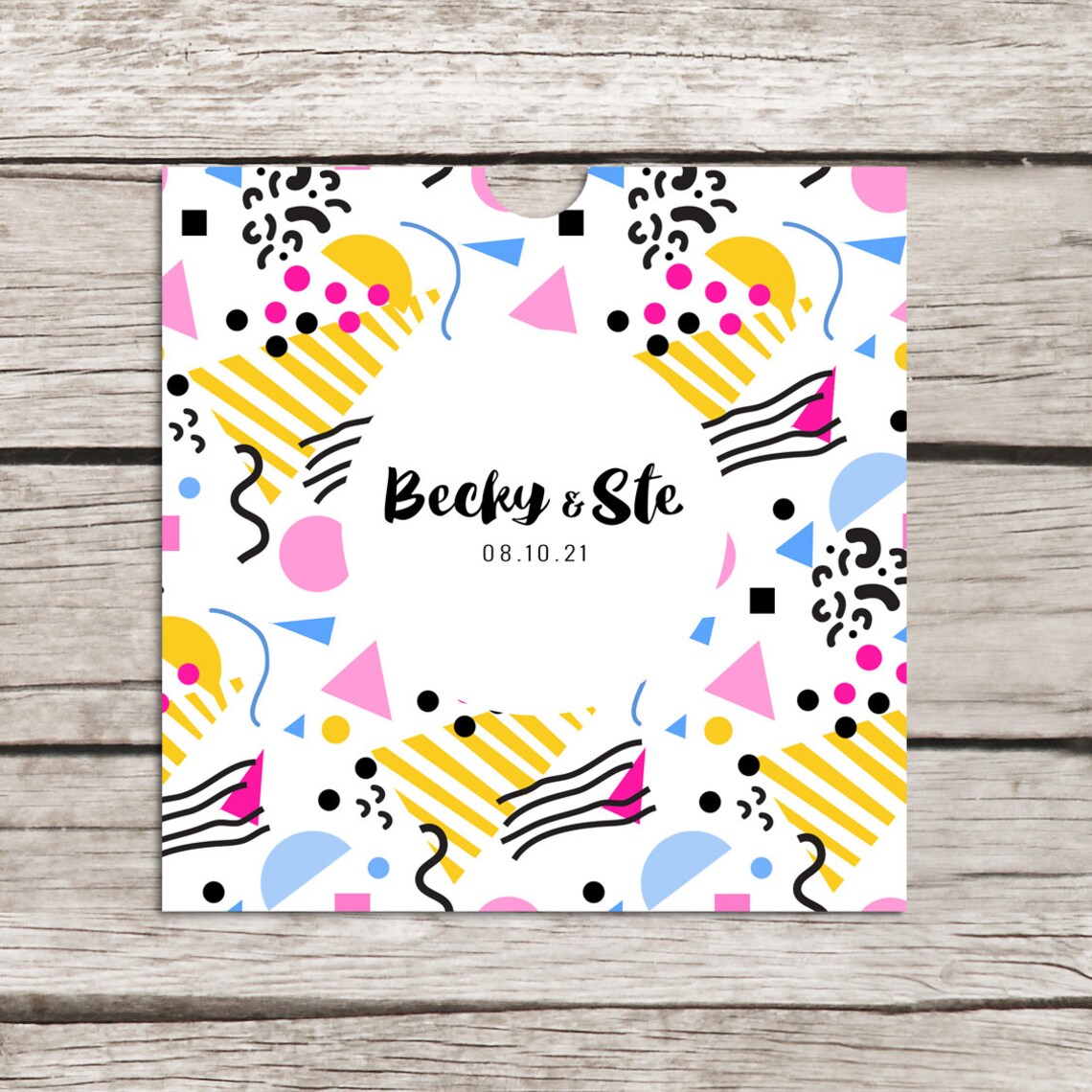 Retro 'vinyl' Record CD Wedding Invitation | Etsy