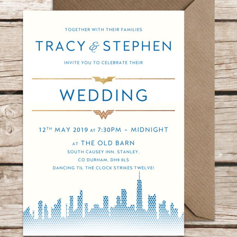 Geeky Wedding Invitation - Etsy