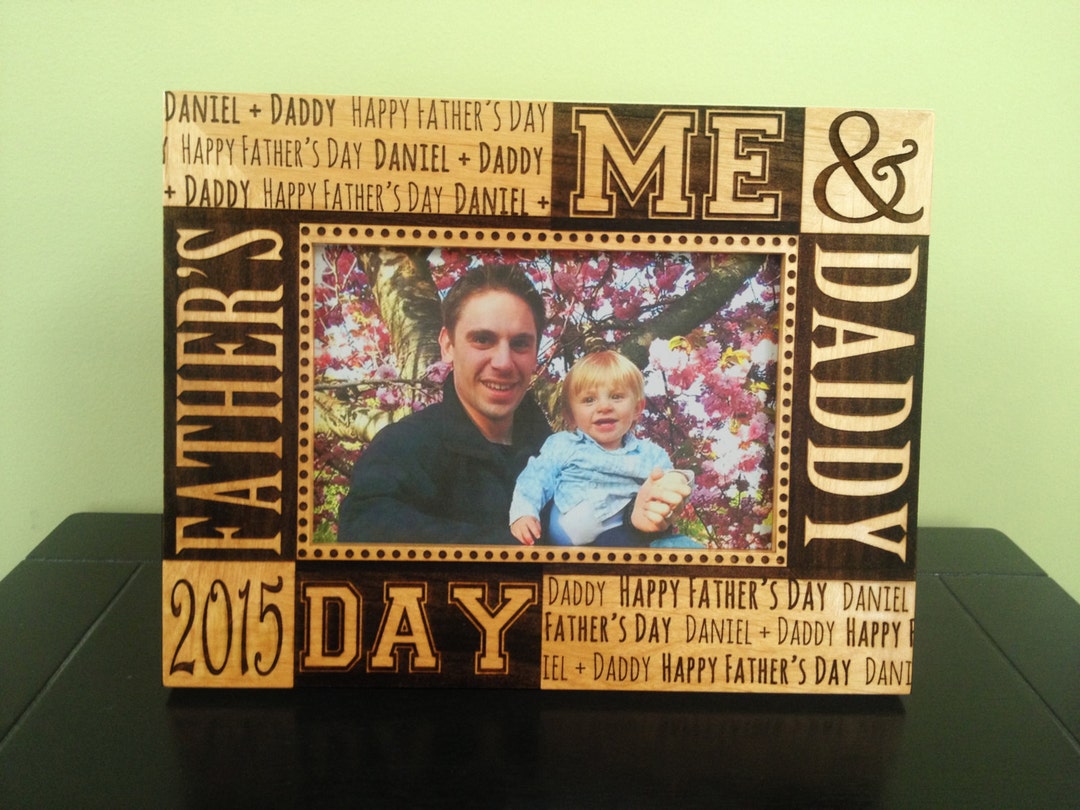 Personalized Father's Day Picture Frame, Dad Picture Frame, Gifts for ...