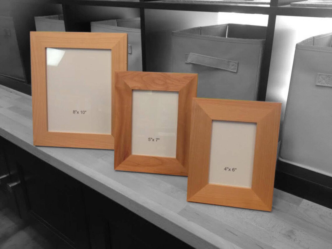 Personalized Dandelion Picture Frame Wood Photo Frame | Etsy