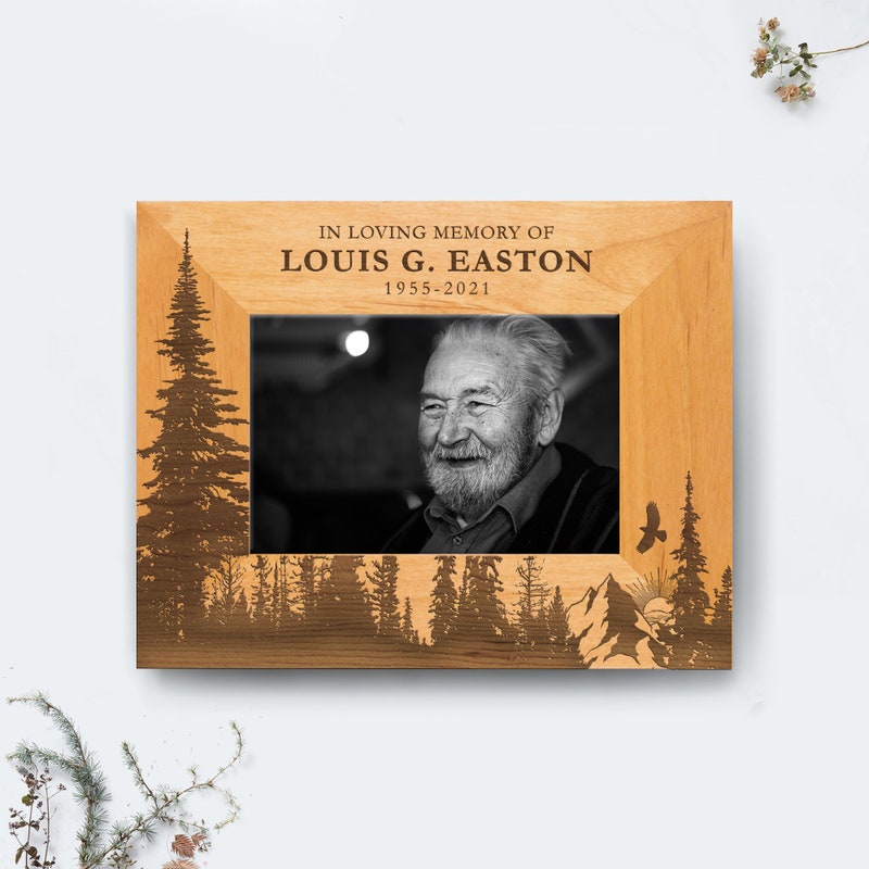 Memorial Photo Frame - Etsy