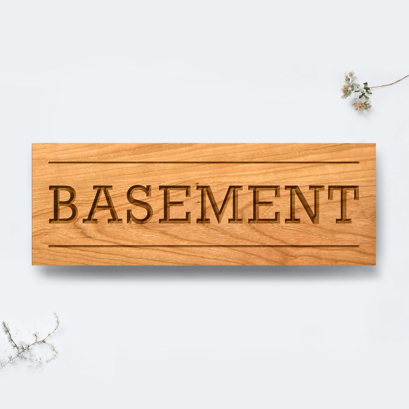 Lower Level Sign - Etsy