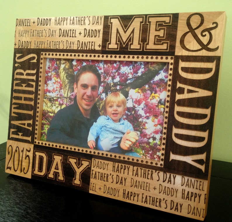 Personalized Father's Day Picture Frame Dad Picture - Etsy Hong Kong