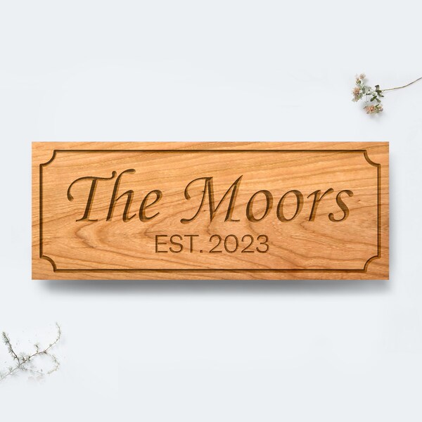 Natural Wood Sign - Etsy