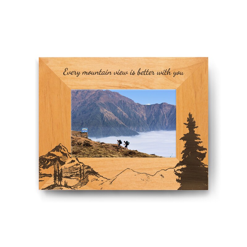 Mountain Tree Framed Pictures - Etsy