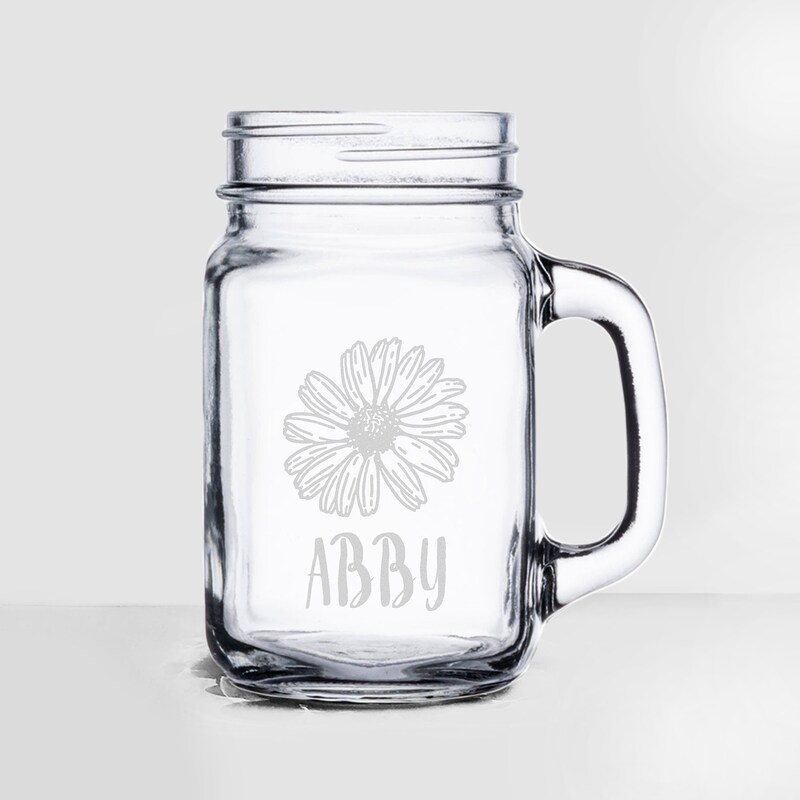 Engraved Mason Jar - Etsy