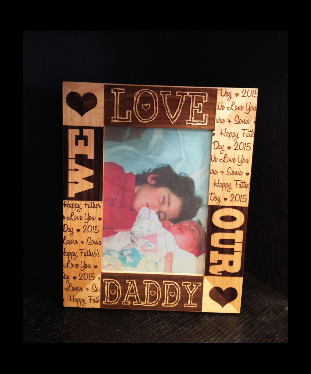 Personalized Father's Day Picture Frame, Dad Picture Frame, Gifts for ...