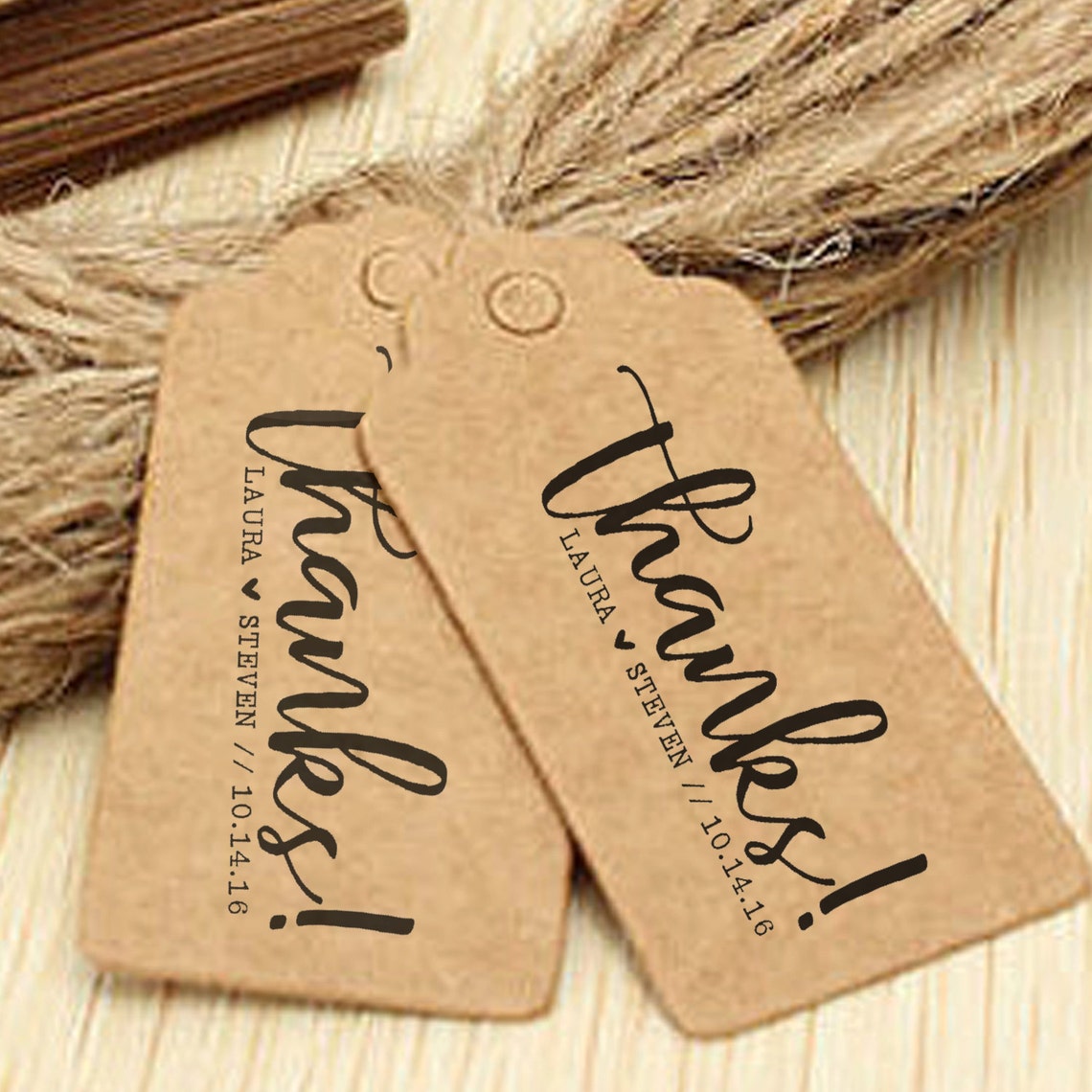 Self-inking Stamp: 2.5x1 Thank You Stamp Custom - Etsy