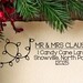 Christmas Stamp: String Lights Stamp, 3"x1" Santa Claus Stamp, Holiday ...