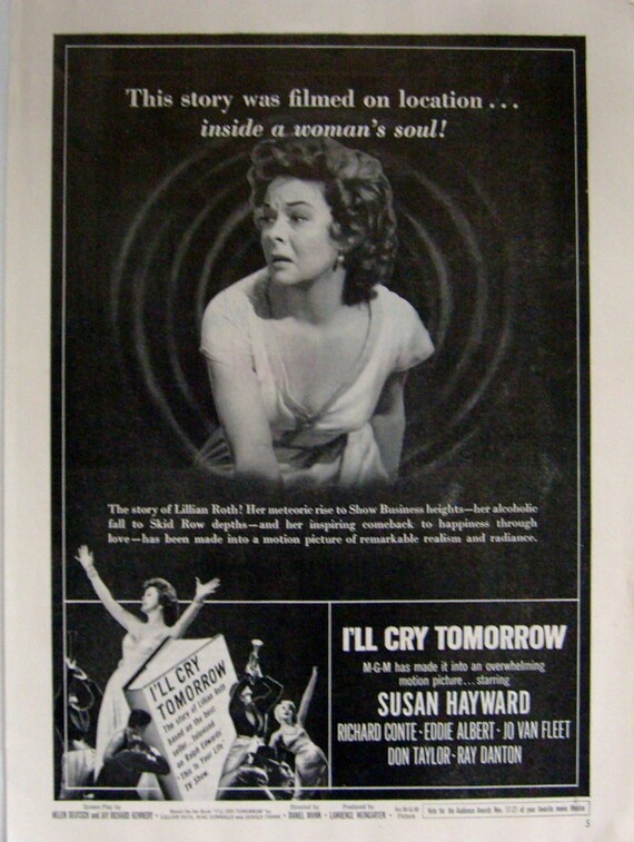 Paper & Party Supplies Paper Nostalgia Postcard Actress Susan Hayward ...