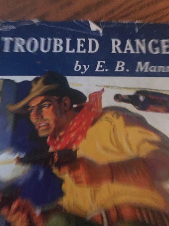 Western Pulp Dramatic Cover on 1947 Hardcover the - Etsy