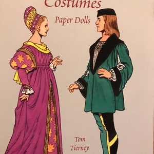 Set of 5 Books With Medieval Costume Ideas and Styles, the Society for ...