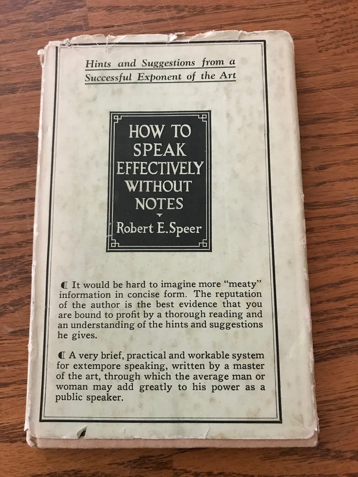 Rare Old Book: 1920's Public Speaking Classic by Robert E. - Etsy