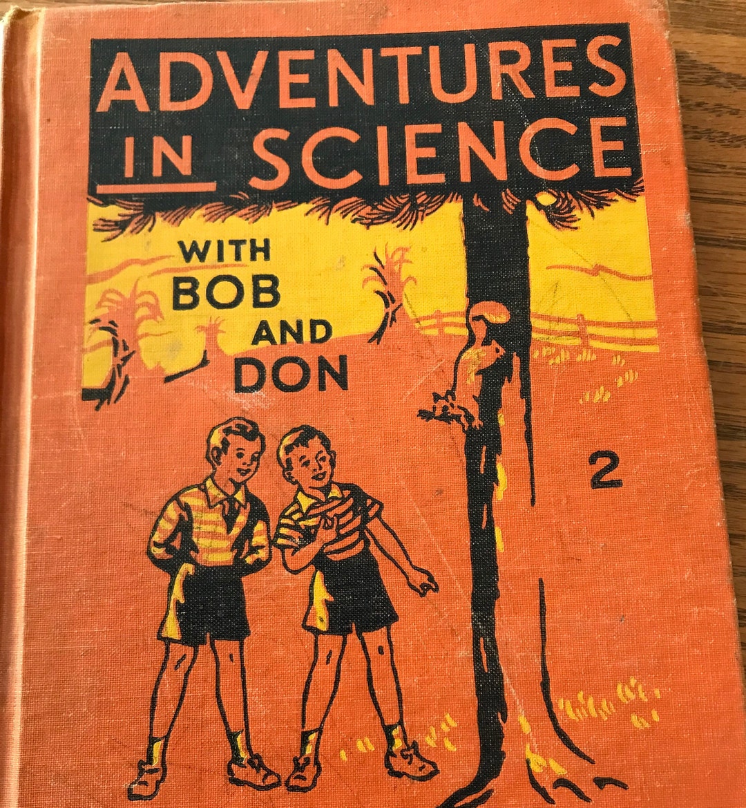 1940 Science Text Book Primary Grades Bright Orange Old Book Etsy 1940-science-text-book-primary-grades-bright-orange-old-book-etsy