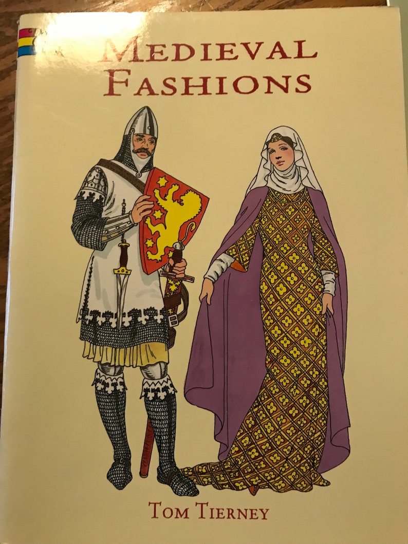 Set of 5 Books With Medieval Costume Ideas and Styles the - Etsy