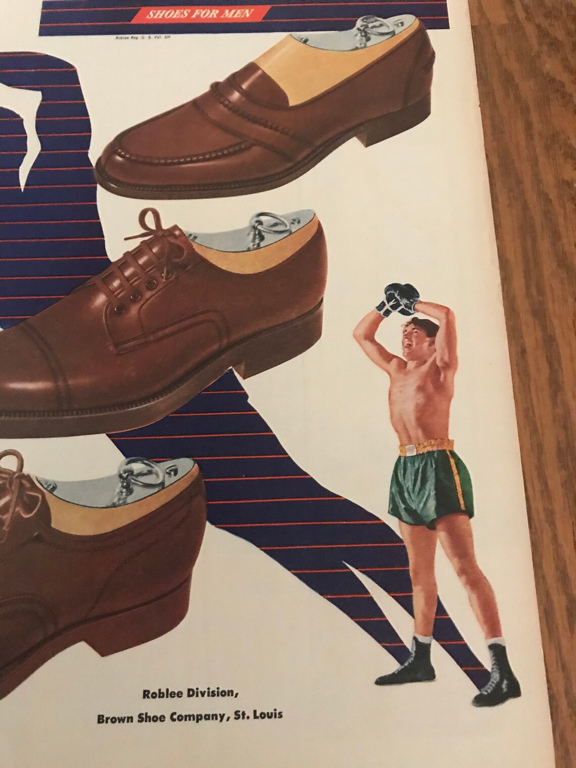 Set of 4 Men's Shoe Ads Original Ads Life Magazine | Etsy