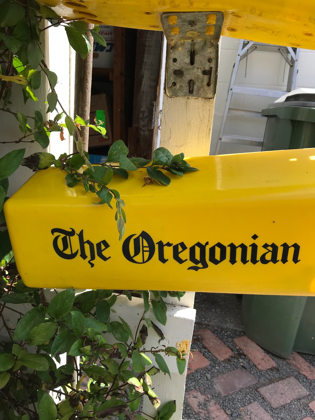An Oregon Garden Instant Tool Box, Old Oregonian Newspaper Box (one ...
