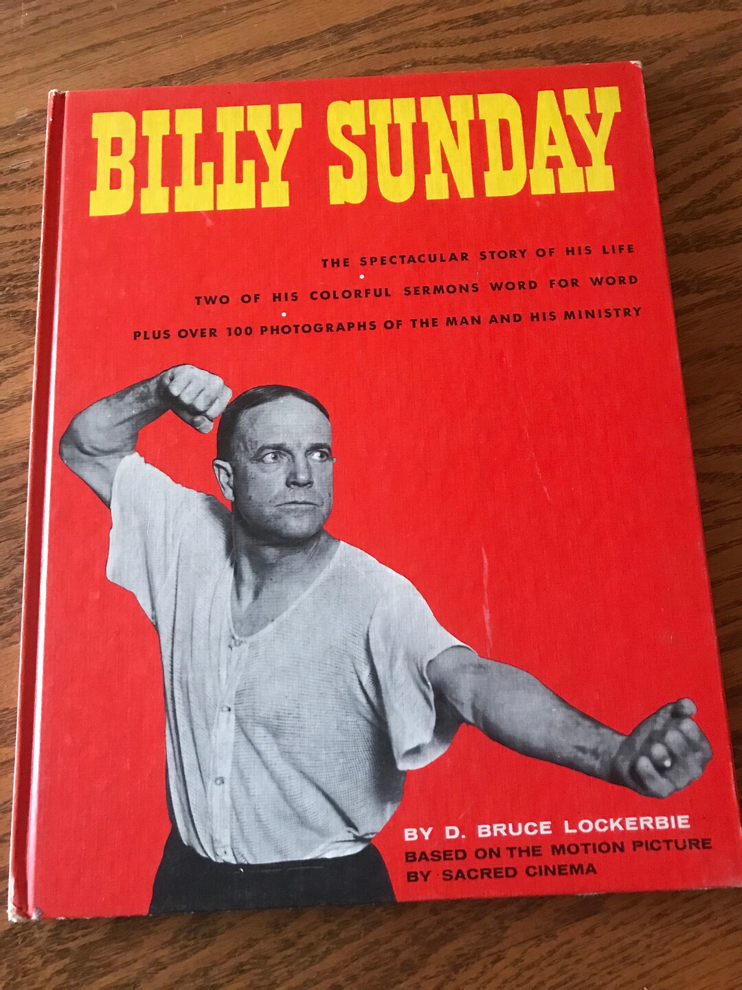 1966 Striking Biography of "billy Sunday" Baseball Player, Conservative ...