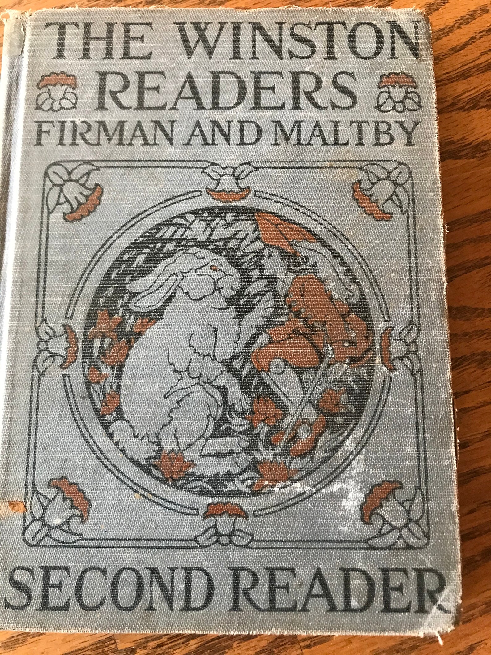 Shabby Old School Reader the Winston Reader | Etsy