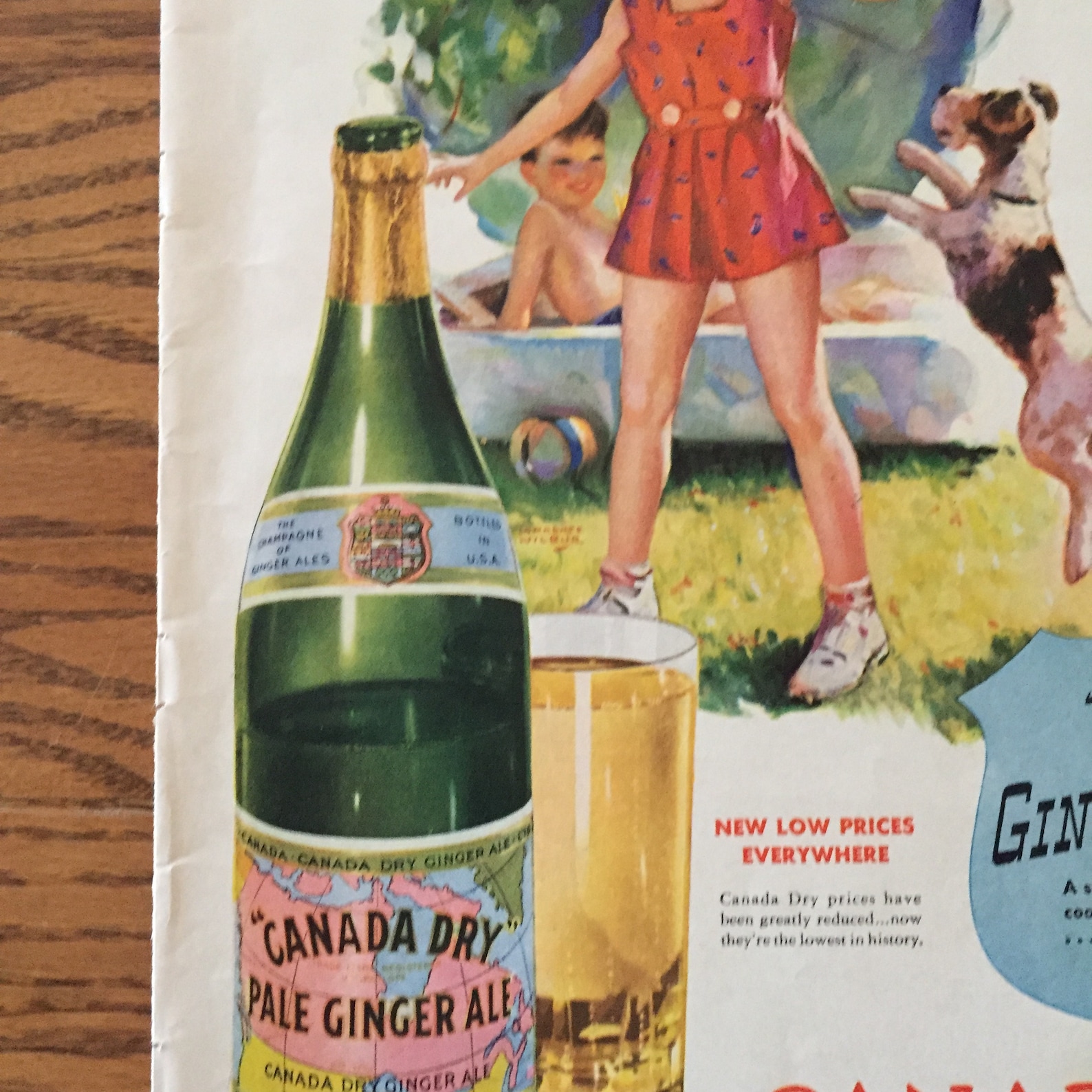 CANADA DRY Pale Ginger Ale 1930 Original Ad it's | Etsy