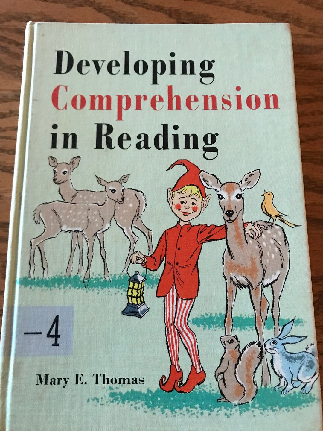 Old Text Book Mid Century, Pixie on the Cover, "developing ...