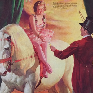 The Greatest Showman-type Ad, 1930's, Circus Showman Ad, Premier ...