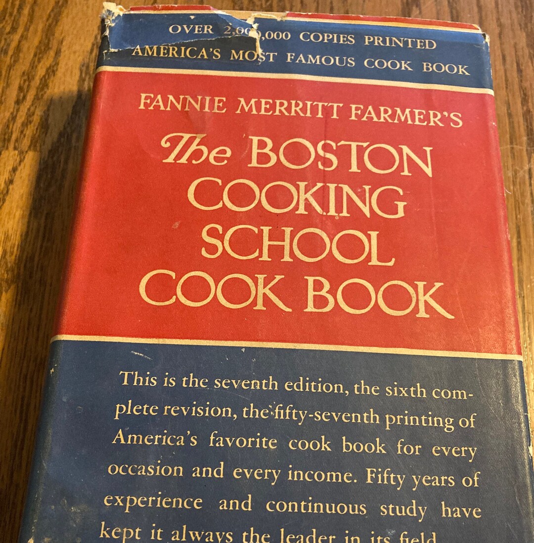 1941 Classic Vintage Cookery Book boston Cooking School Cook Book by ...