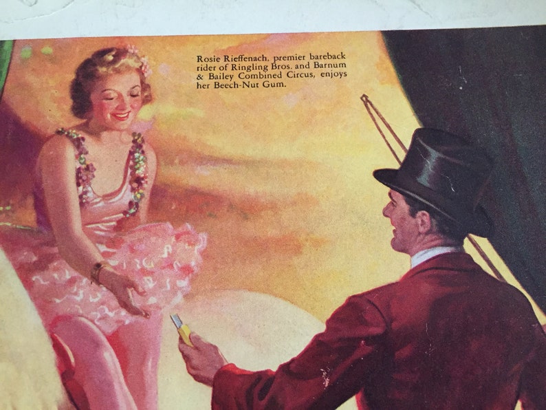 The Greatest Showman-type Ad 1930's Circus Showman Ad - Etsy