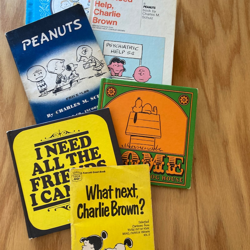 Charlie Brown Books - Etsy