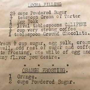 Recipe Lover Gift: Vintage Pages From Handmade Recipe Binder, Recipes ...