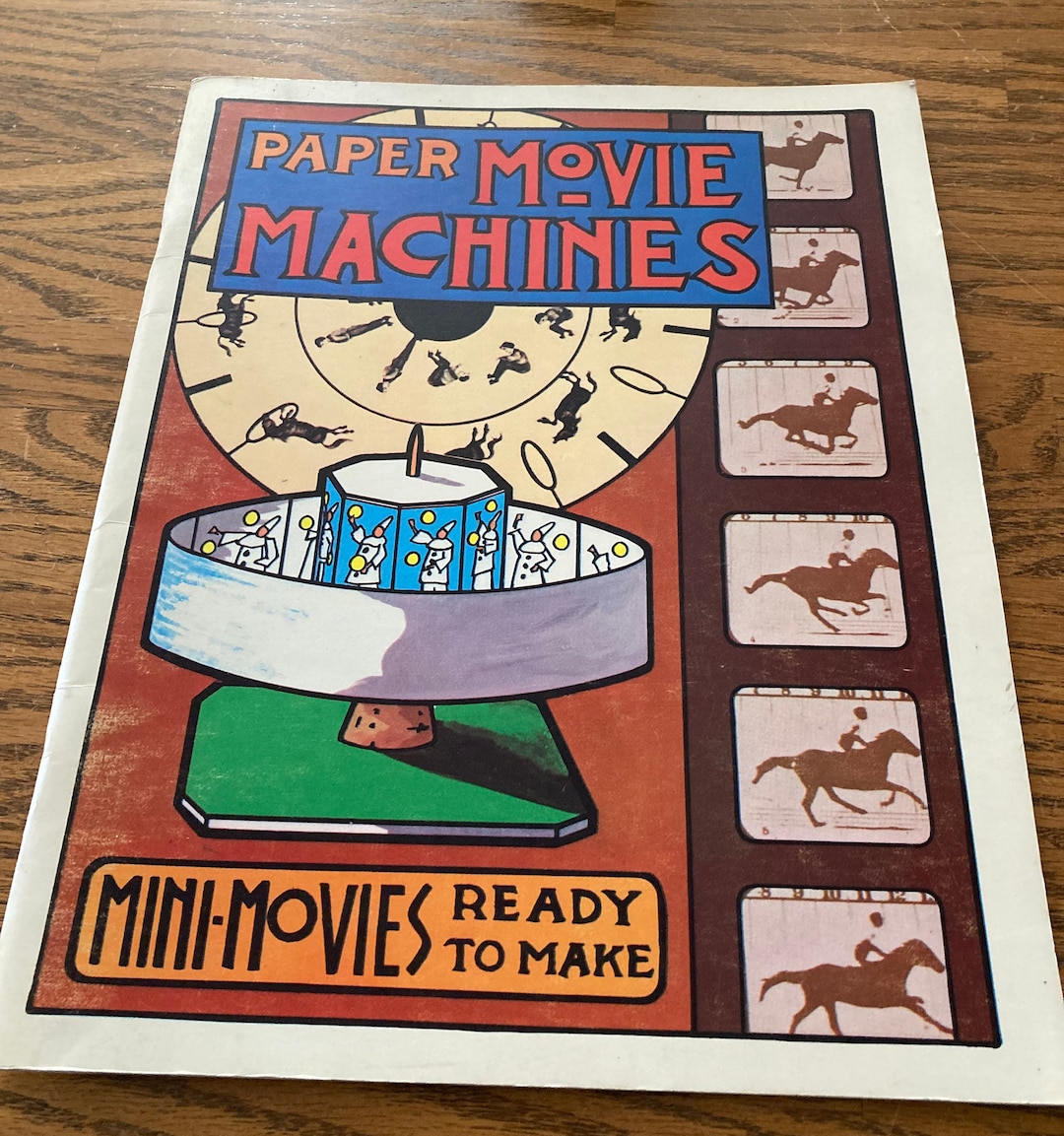 Magical Old Fashioned Christmas Family Crafting: paper Movie Machines ...