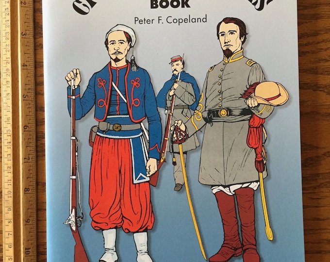 Civil War Uniform Coloring Book, Confederate Uniforms, Louisiana Tiger ...