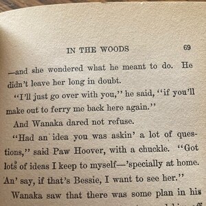 Old Shabby Rainbow Colored Book, Girls Camping Out & Cooking Over Fire ...