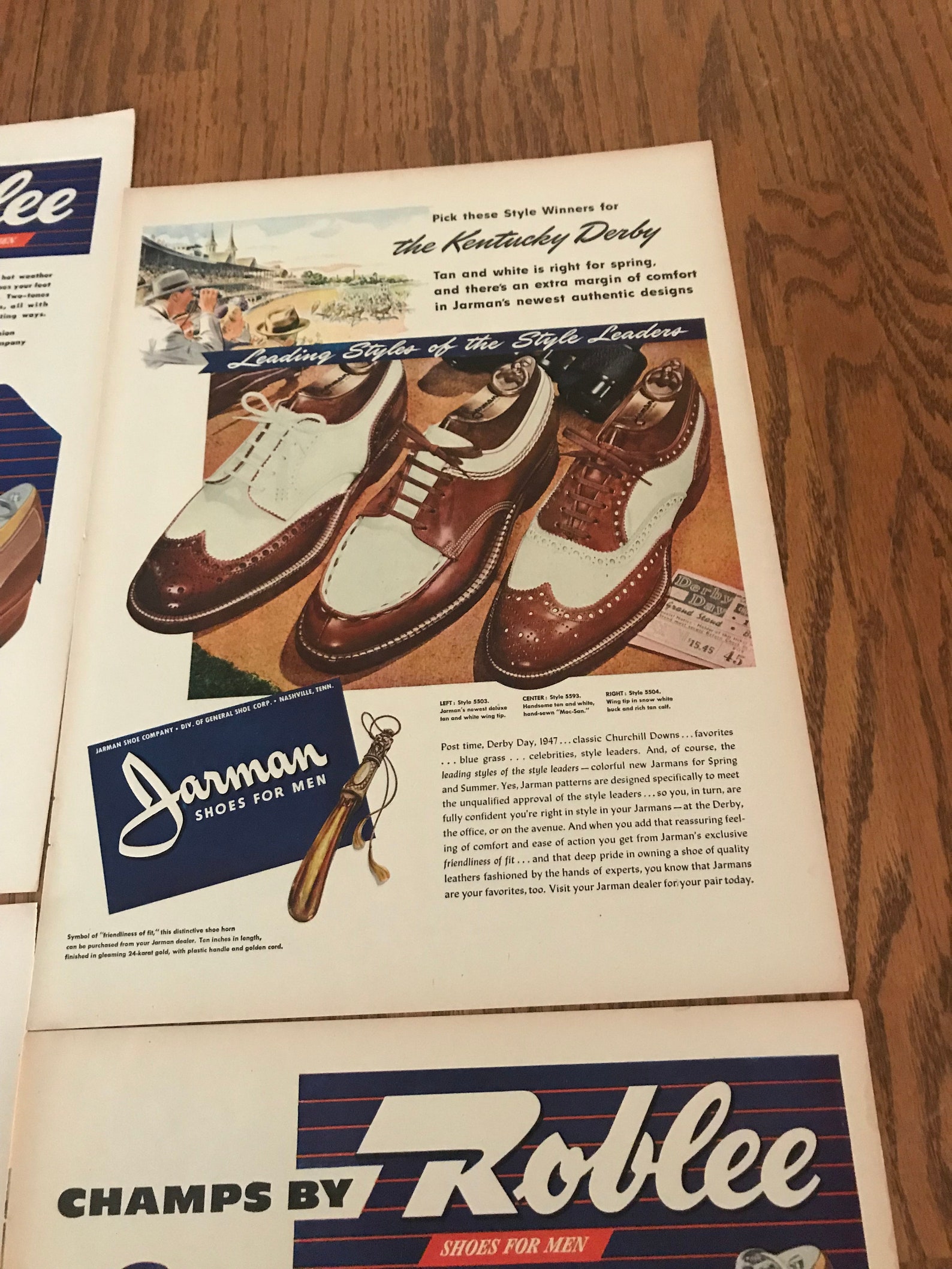 Set of 4 Men's Fashion Ads Original Ads Life Magazine | Etsy