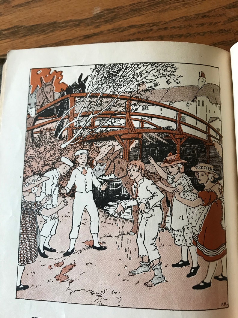 Shabby Old School Reader the Winston Reader | Etsy