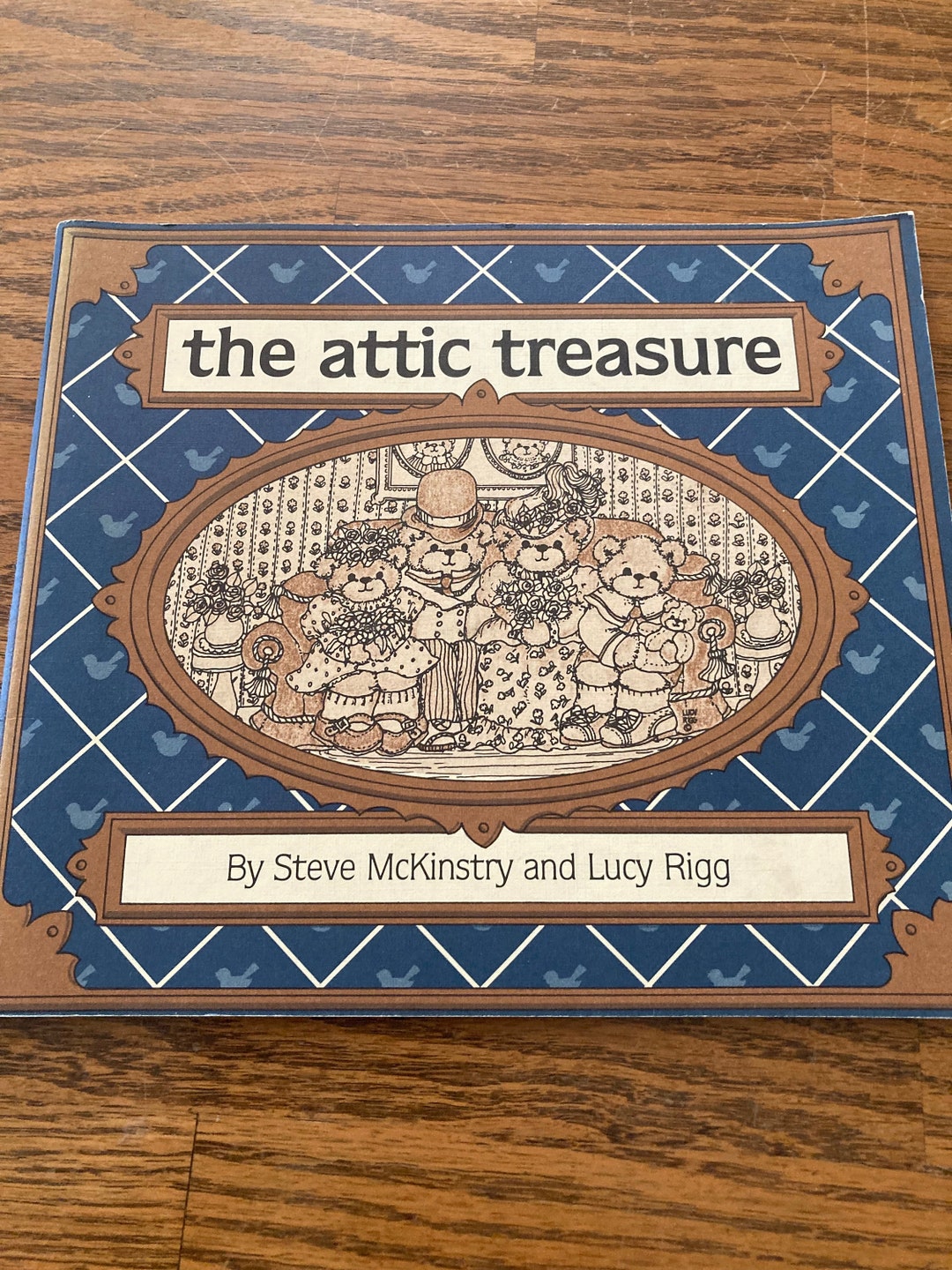Lucy Rigg Classic 1980's Bear Illustrations, "the Attic Treasure" Like ...