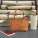 Small Tan Leather Purse Mini Hand Bag Hand Made Leather - Etsy