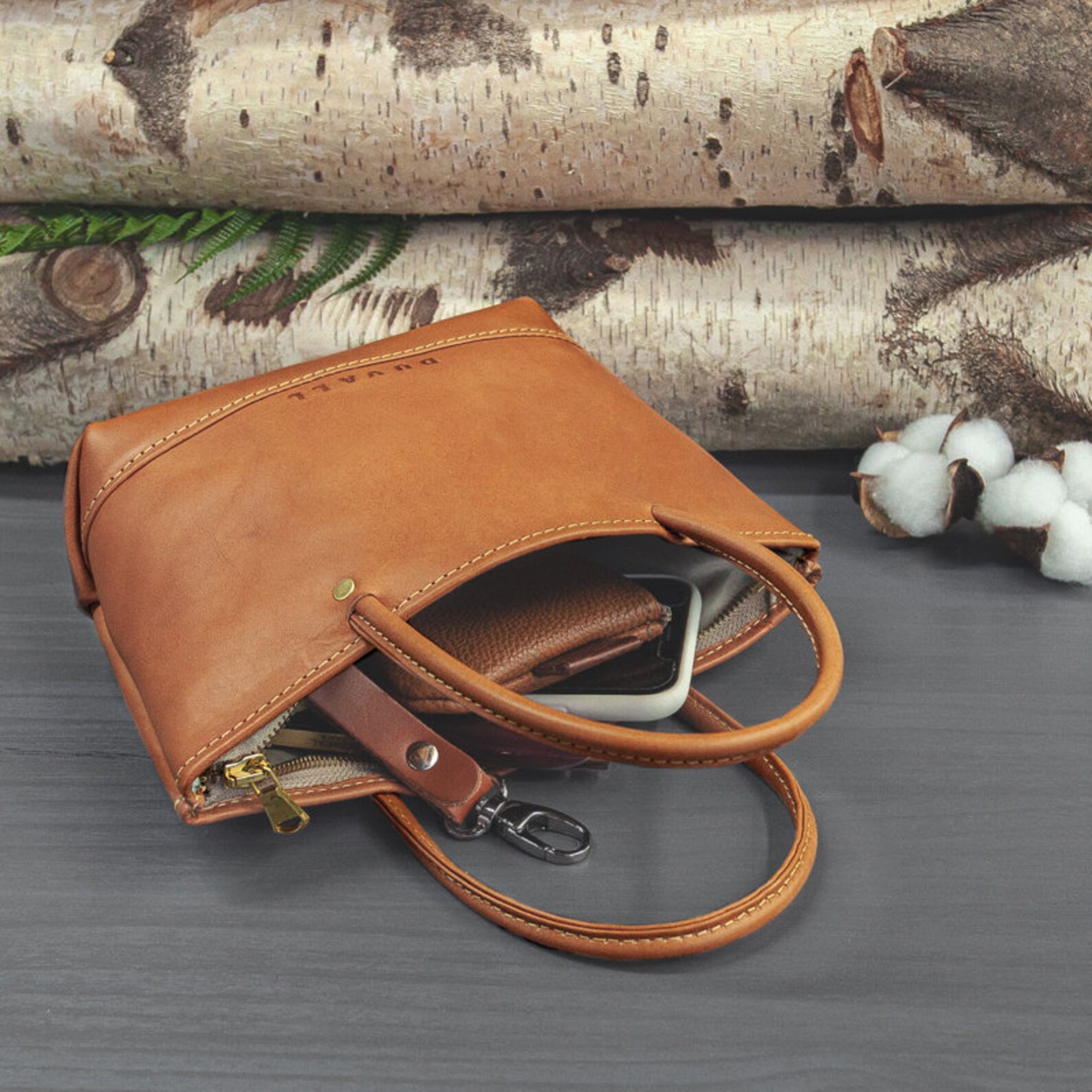 Small Tan Leather Purse Mini Hand Bag Hand Made Leather - Etsy